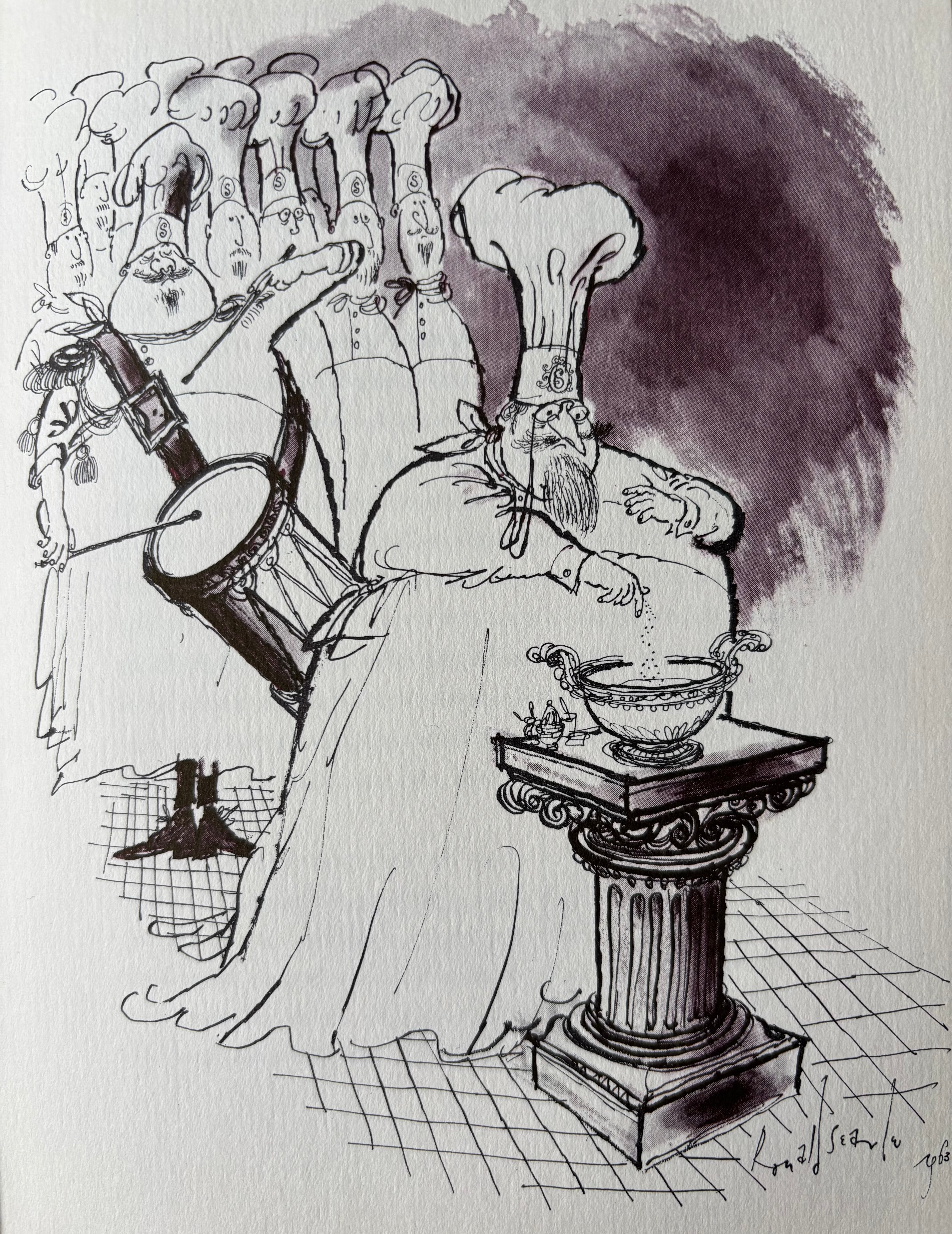 Ronald Searle THE SAVOY OF LONDON Illustrated London Hotel History ...